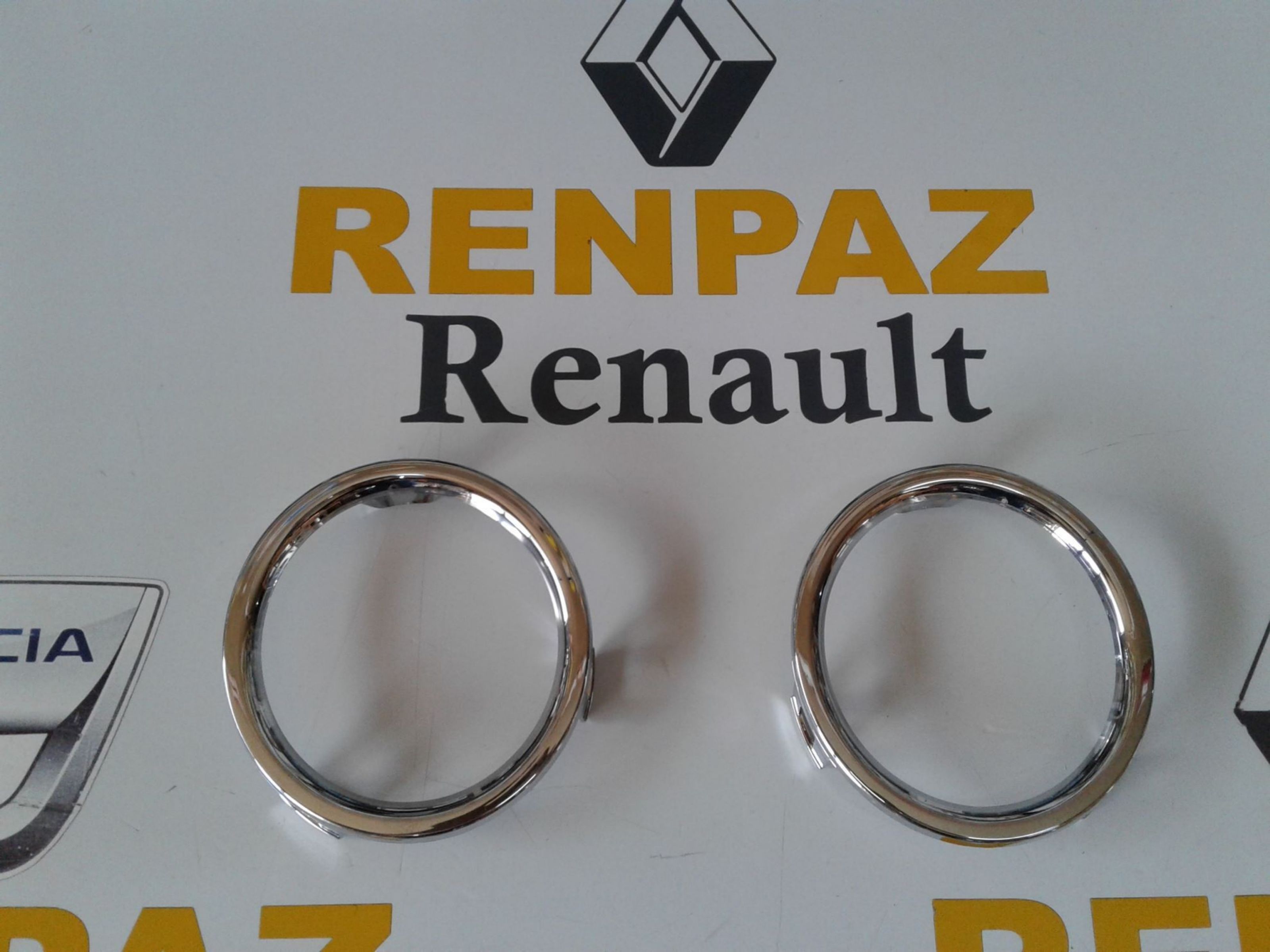 Renpaz Renault Yedek Parca. RENAULT CLİO 4 SİS FAR ÇERÇEVE NİKELAJI ...