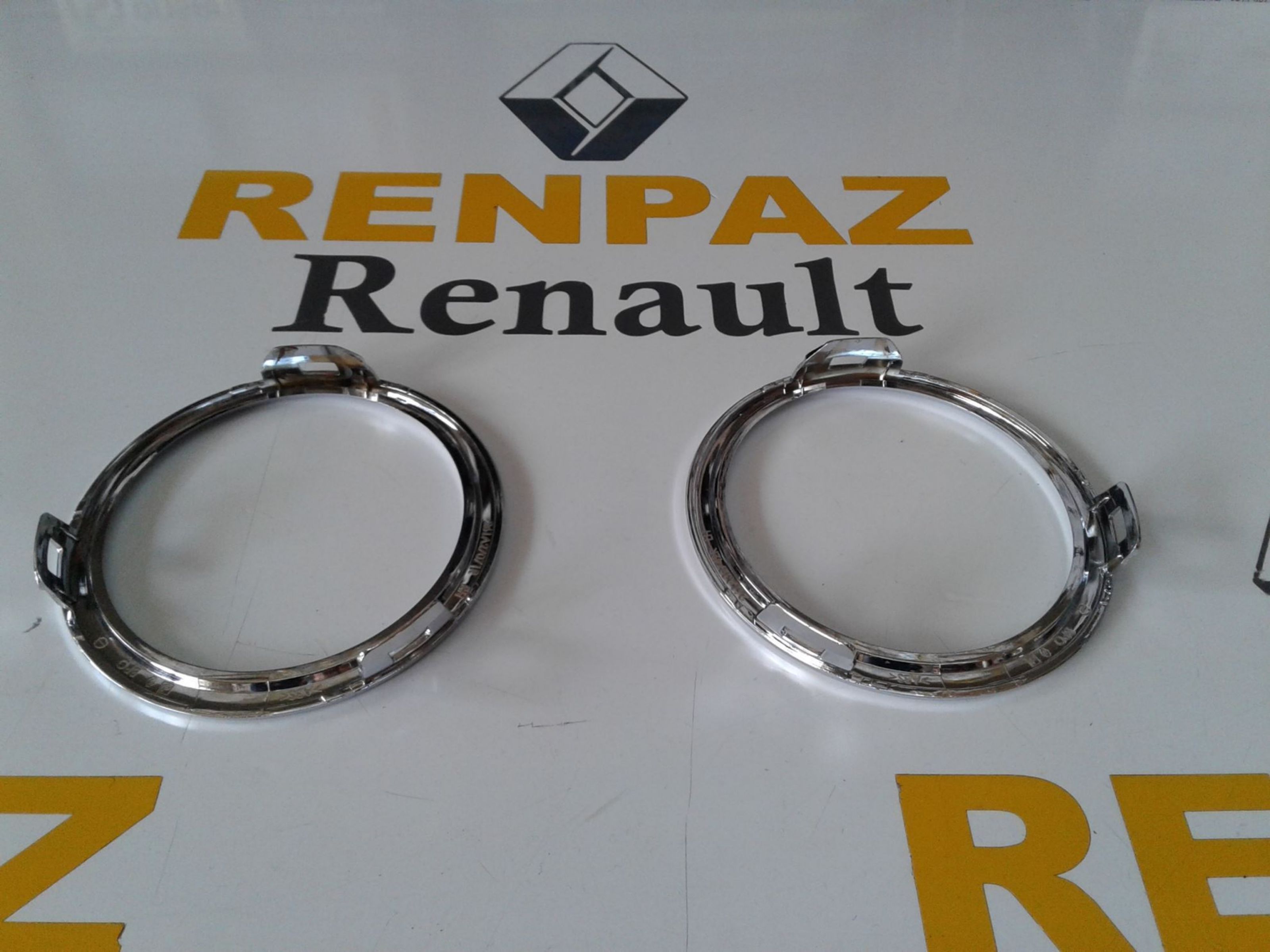Renpaz Renault Yedek Parca. RENAULT CLİO 4 SİS FAR ÇERÇEVE NİKELAJI ...