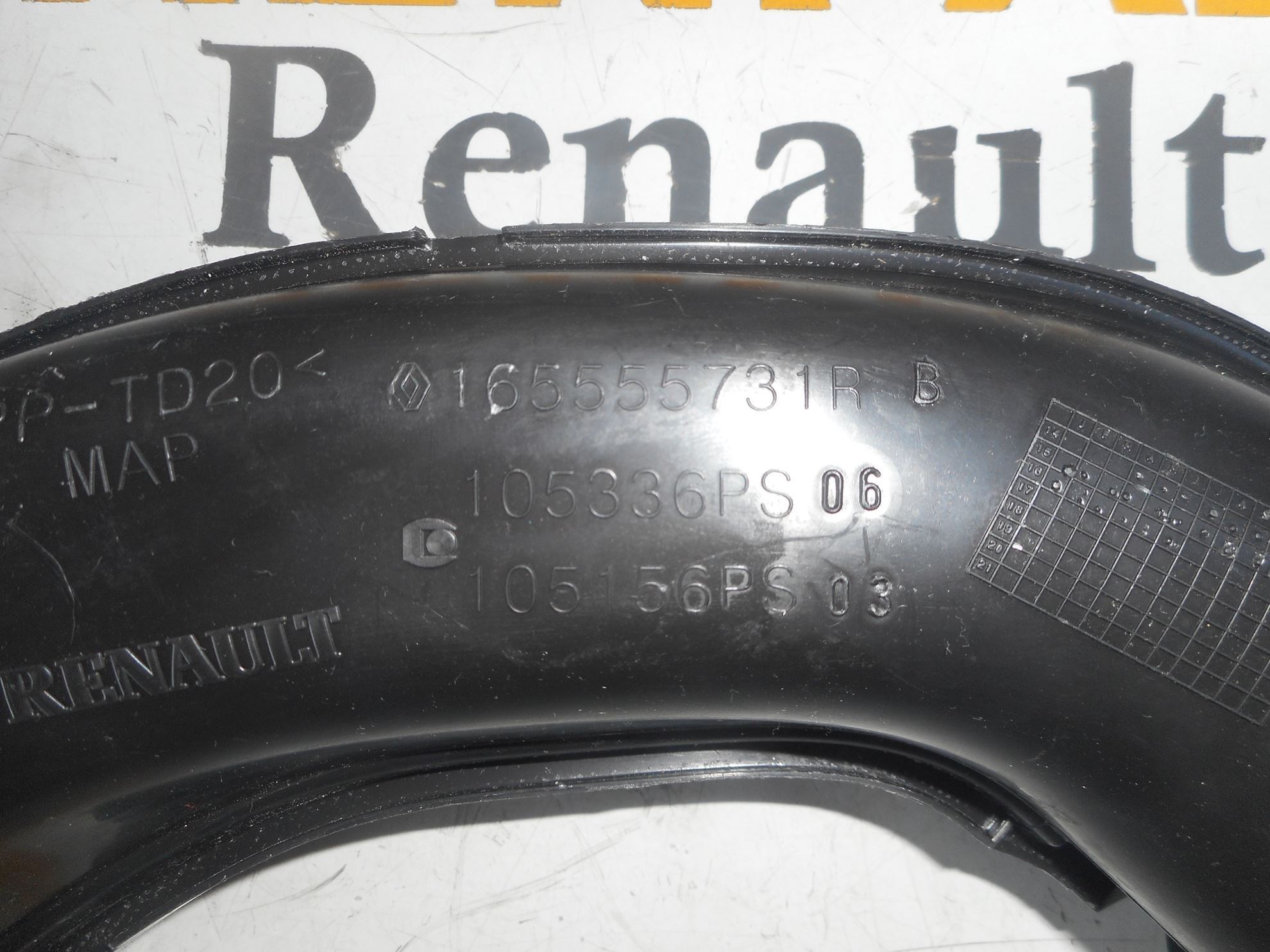 Renpaz Renault Yedek Parca. RENAULT/DACİA HAVA FİLTRE BORUSU 165555731R ...