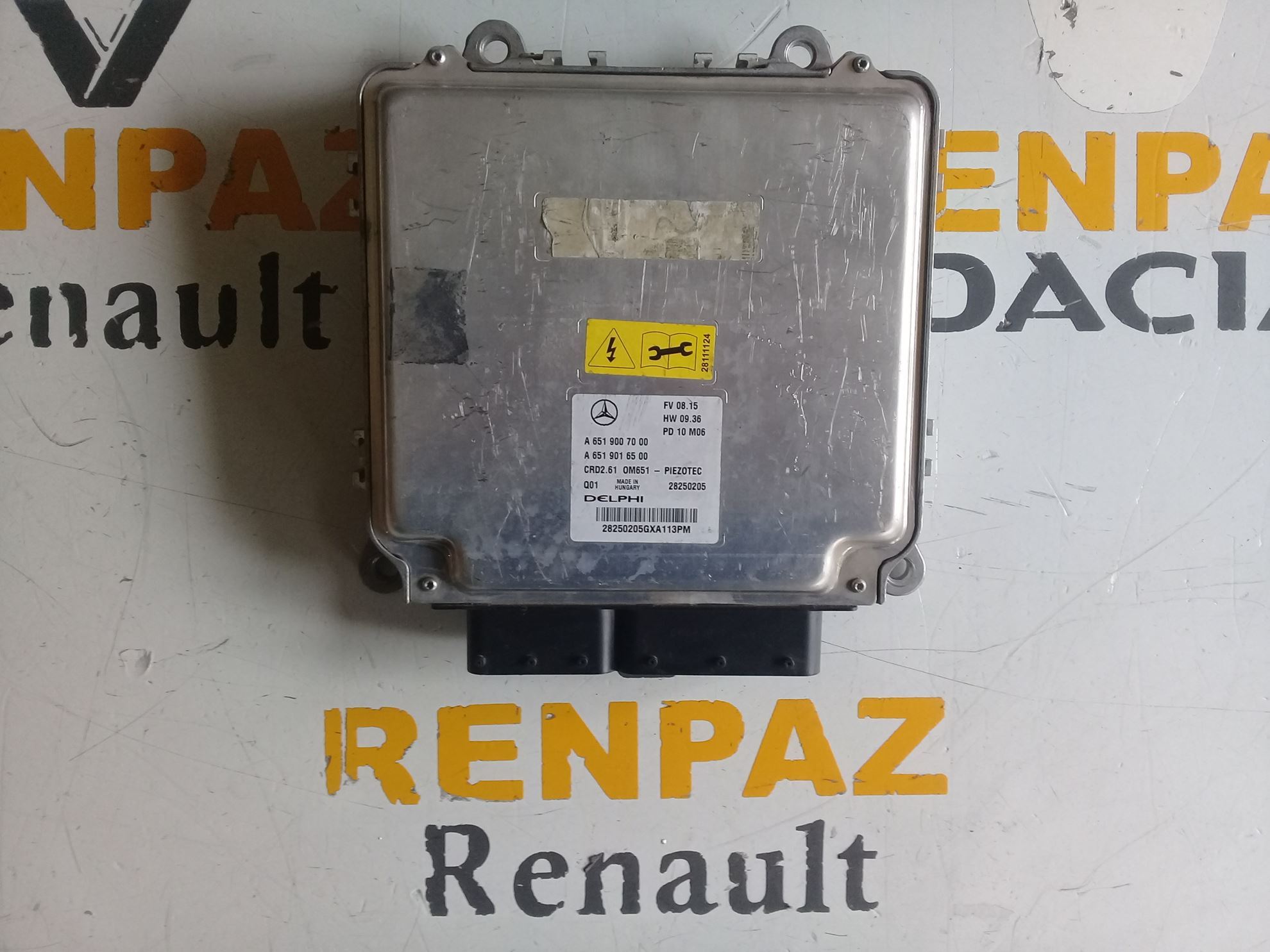 Renpaz Renault Yedek Parca. MERCEDES W211/W212 MOTOR BEYNİ A6519007000 ...