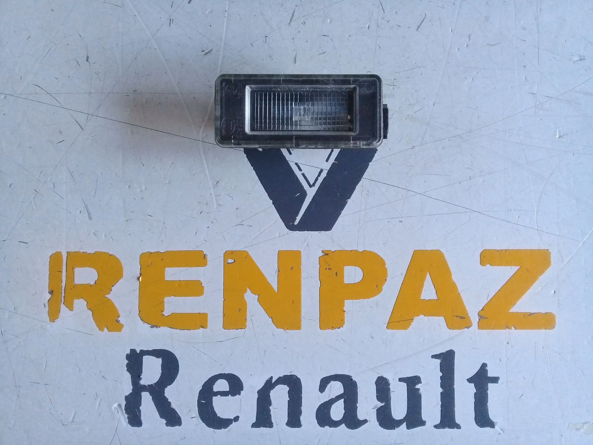 Renpaz Renault Yedek Parca. DUSTER 2/JUKE/X TRAIL/QASHQAI PLAKA LAMBASI ...